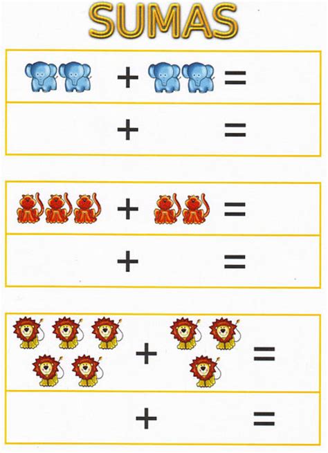 Ejercicios De Suma Para Primer Grado Material Did Ctico Y Planeaciones