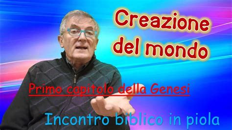 La Creazione Del Mondo Illustrazione Biblica Del Primo Capitolo Della