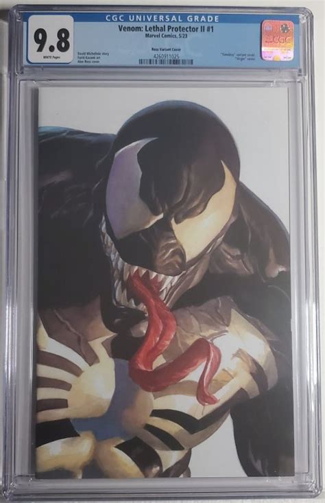 Venom Lethal Protector Ii Cgc Nm Mt Timeless Venom By