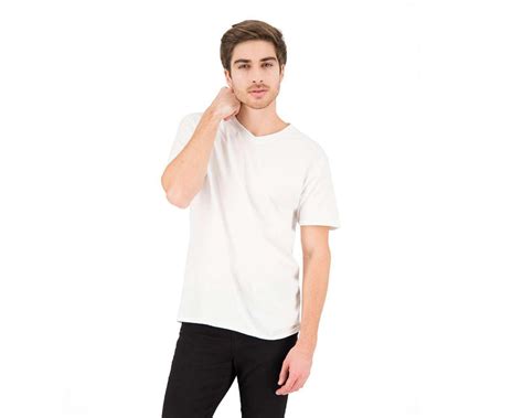 Venta Playera Blanca Cuello V Para Hombre En Stock