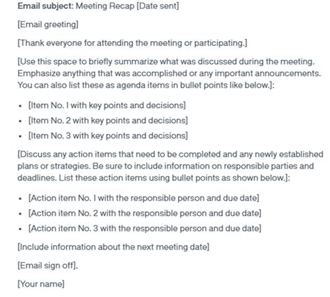How To Write A Meeting Recap With Our Template Or AI