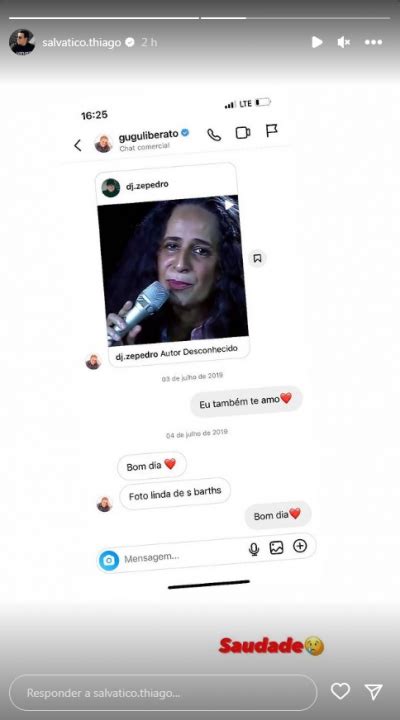 Thiago Salvático revela se pretende expor vídeo íntimo Gugu em