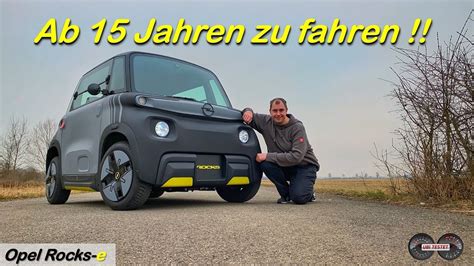 Opel Rocks E TeKno Leichtkraftfahrzeug Ab 15 Jahren Zu Fahren Was