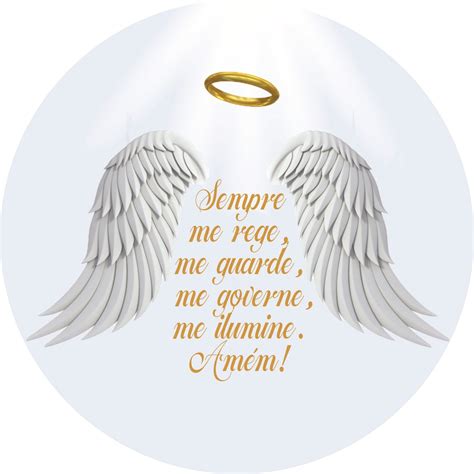 Painel Em Lona Redondo Asa De Anjo Batizado Shopee Brasil