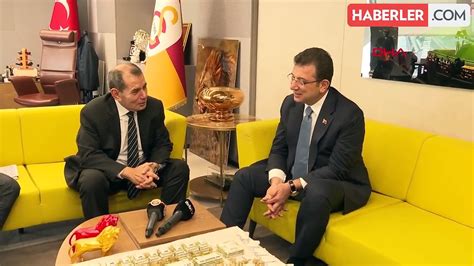 Ekrem İmamoğlu Dursun Özbek i ziyaret etti Dailymotion Video