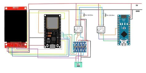 modbus communication via max485 between esp32 as master and arduino nano as slave networking