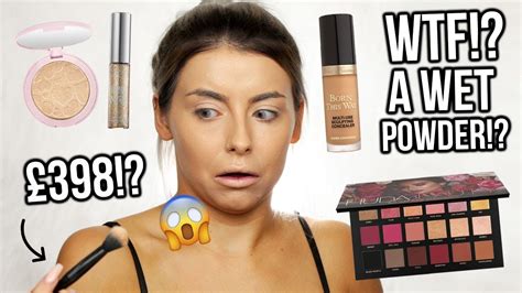 FULL FACE OF FIRST IMPRESSIONS TESTING NEW HIGH END MAKEUP YouTube