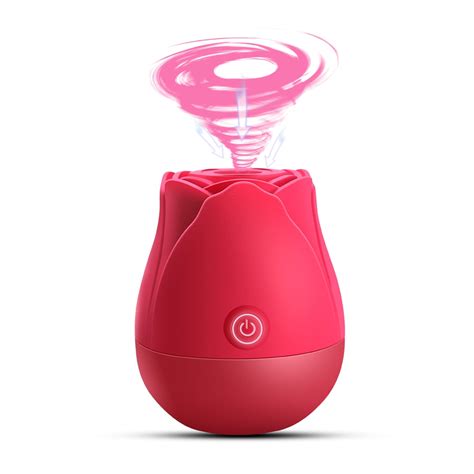 Hot Rose Shape Clit Sucking Vibrator Sex Toys For Women Vagina