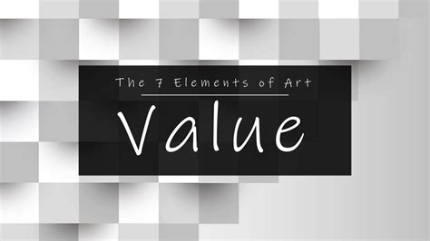 The Elements Of Art Value Lillian Gray Art School