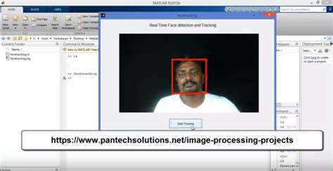 matlab code for real time face detection and tracking