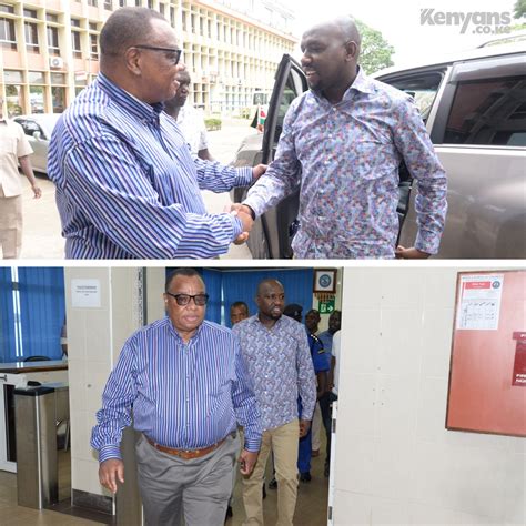 Kenyans Co Ke On Twitter CS Kipchumba Murkomen Visits The Kenya Ports