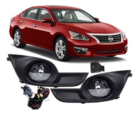 Kit Faro Niebla Altima 2013 2014 2015 2016 Con Rejillas Meses Sin
