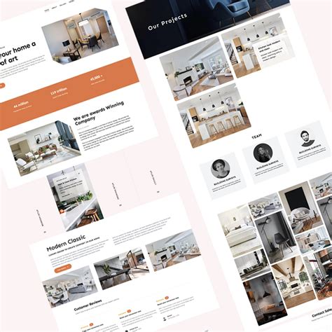 next js 14 interior website using framer motion shadcn ui and tailwind css frontend advance s