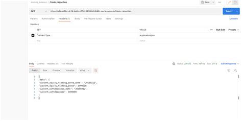 json postman mock server response body stack overflow