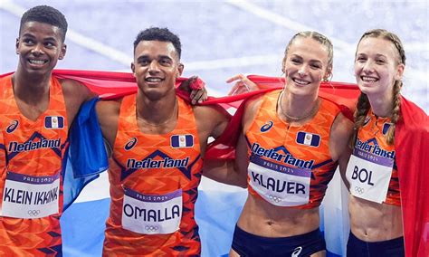Paris Olympics Femke Bol Leads Netherlands To Gold In X M Mixed