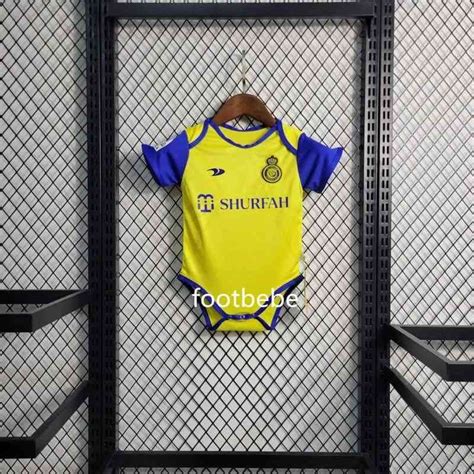 Al Nassr Trikot 2022 2023 Baby Heim Gelb Footbebe De
