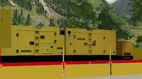 Remorque groupe électrogène Pinder FS22 KingMods