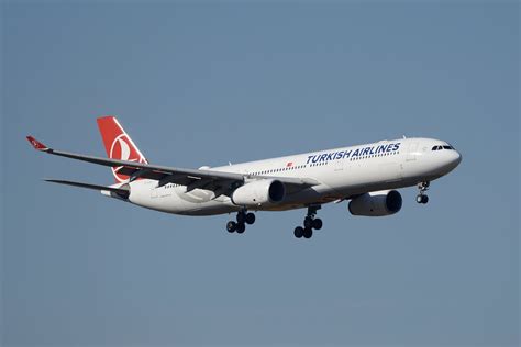 Plane Flight Turkish Airlines Free Photo On Pixabay