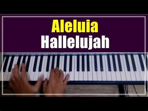 Aleluia Hallelujah Gabriela Rocha Como Tocar No Teclado Youtube