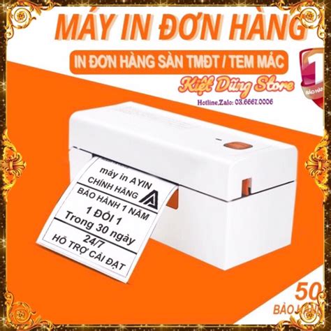 Bán Máy in nhiệt Ayin 368 In đơn hàng TMDT Cao cấp giảm còn 1 280 000