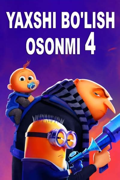 Yaxshi Bo Lish Osonmi Minionlar Multfilm Uzbek Tilida O