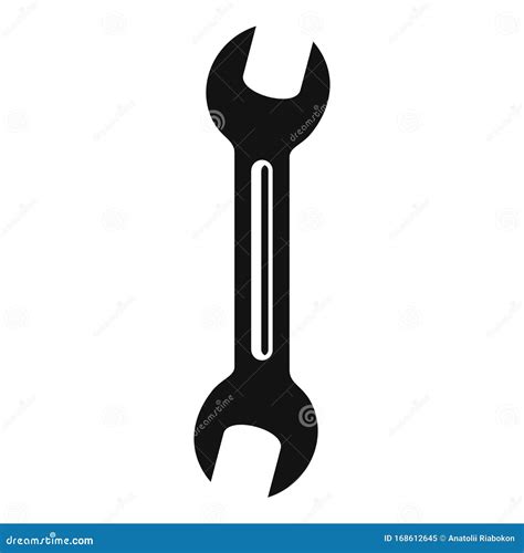 Icono De Llave De Tubo Estilo Simple Ilustración del Vector