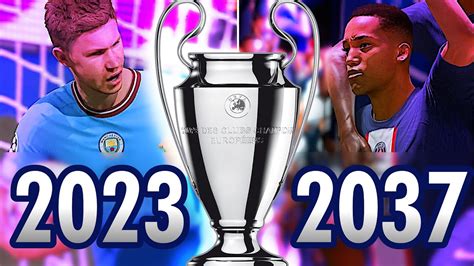 Zagrałem WSZYSTKIE finały LIGI MISTRZÓW w FIFA 23 YouTube