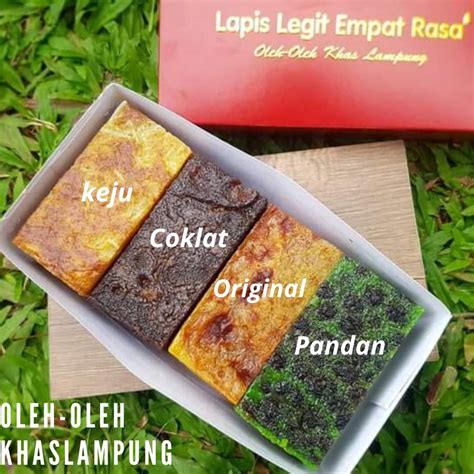 Jual Paket Kue Basah Lebaran Idul Fitri Lapis Legit Empat Rasa Khas