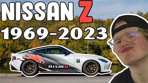 The Entire History Of The Nissan Z Car History Wrapped Youtube