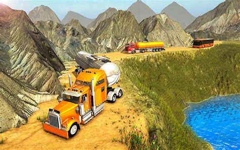 Android 용 Oil Tanker Truck Transporter Driving Simulator 다운로드