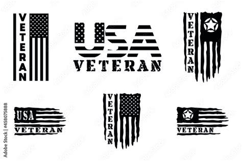 Us Veteran Svg Military Flag Design Veterans Day Png Military Png