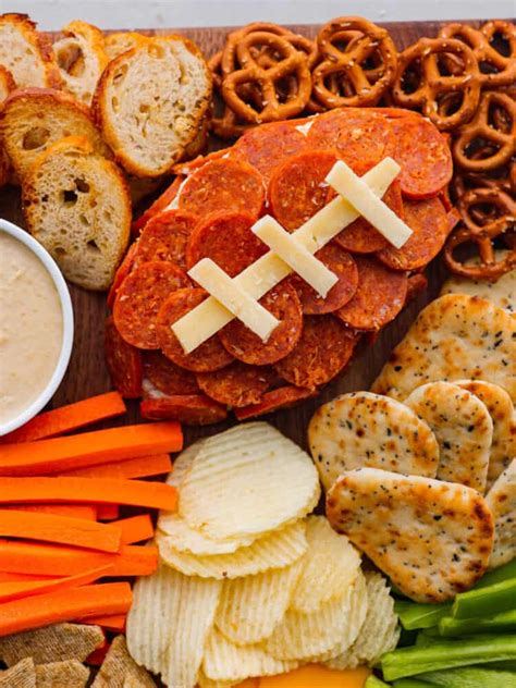 Football Charcuterie Board The Recipe Critic
