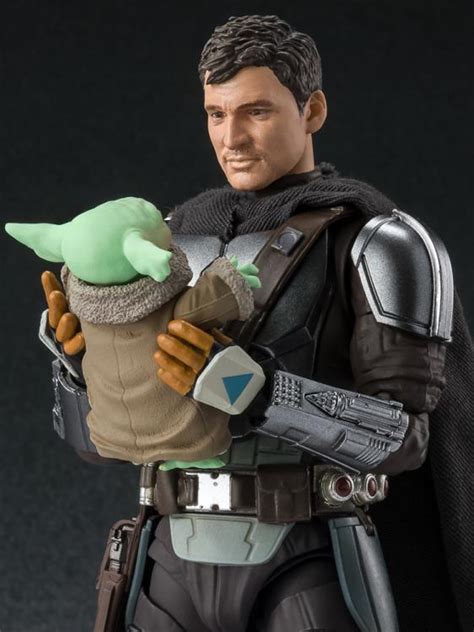The Mandalorian S H Figuarts The Mandalorian And Grogu Action Figure Set