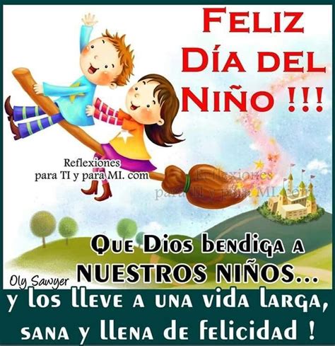 Pin de Xenia Picado en imágenes Mensaje dia del niño Día del niño
