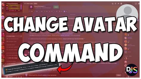 NEW How To Make A CHANGE AVATAR COMMAND For Your Discord
