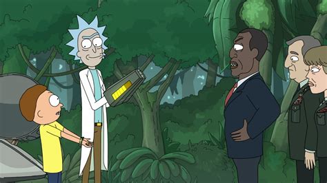 I Love The Look Of Pride Rick Has When Morty Is Telling Off The President Rrickandmorty