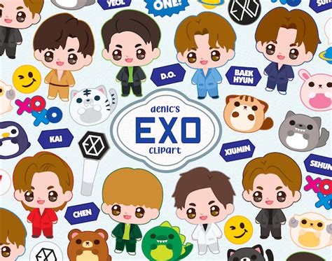 Exo Fanart Chibi