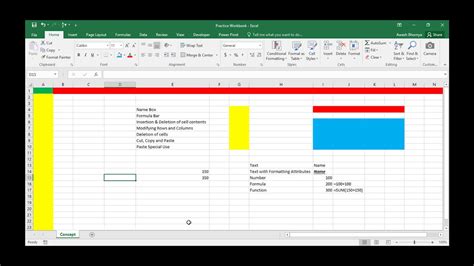Excel Basics 2 How To Delete Cells In Excel How To Copy And Paste In