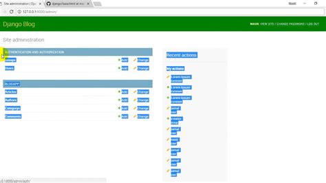 Blog In Python Django Bangla Tutorial Part Admin Template