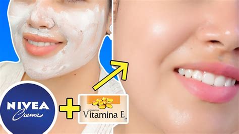 ApliquE VITAMINA E EN LA CREMA NIVEA Y ESTO ME PASO A N G I E YouTube