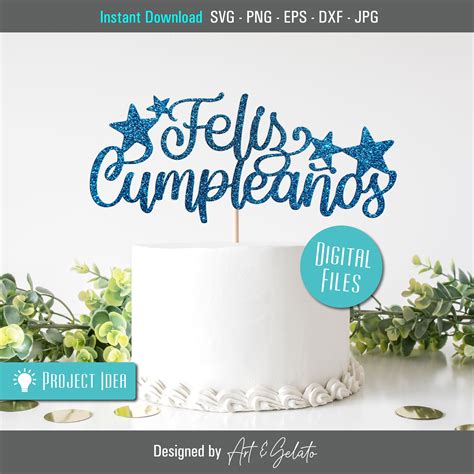 Feliz Cumplea Os Svg Happy Birthday Spanish Svg Birthday Etsy