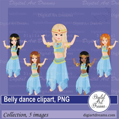 Belly Dancer Scarf Over Royalty Free Licensable Stock Clip Art