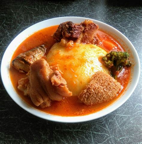 Fufu And Soup Light Soups Food Food Culture