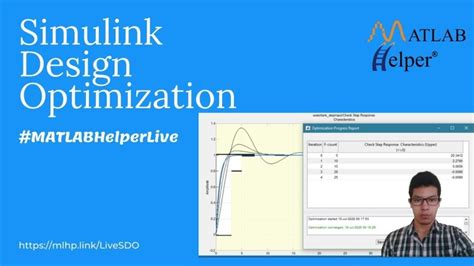 matlab helper on linkedin optimizing system using simulink design optimization webinar