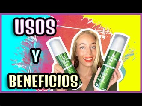 Descubre los increíbles beneficios del gel de aloe vera puro el