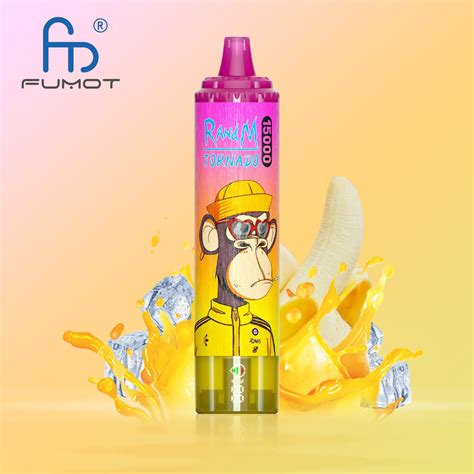 Fumot Randm Tornado 15000 Puffs Disposable With Display Screen