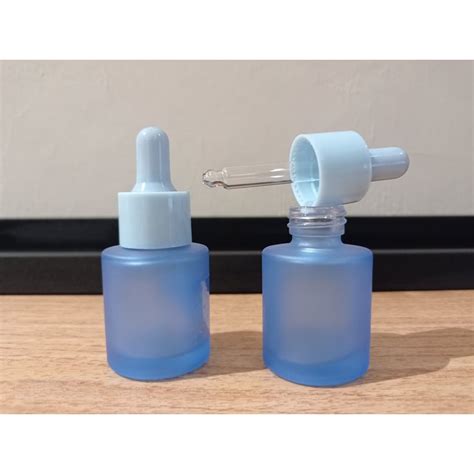Jual Botol Pipet Kaca Frosted Ml Biru Full Shopee Indonesia