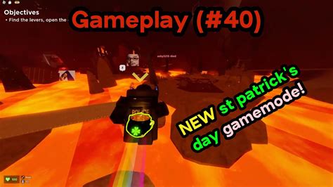 Saint Patrick S Day Gamemode Evade Gameplay Youtube