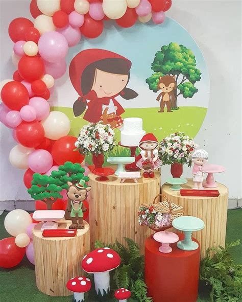 Red Riding Hood Party Sarah Kay Table Decorations Instagram
