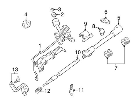 1995 2011 Ford Shift Tube F57z 7212 A Varsity Ford